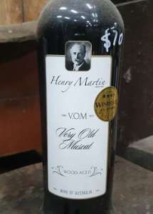 Henry Martin Very Old Muscat – Carmines Wines